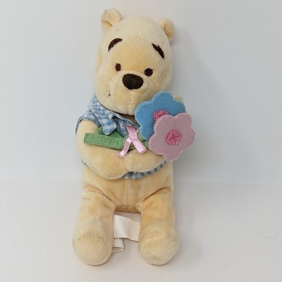 Disney | Toys | Winnie The Pooh Flowers Springtime Disney Bean Bag ...
